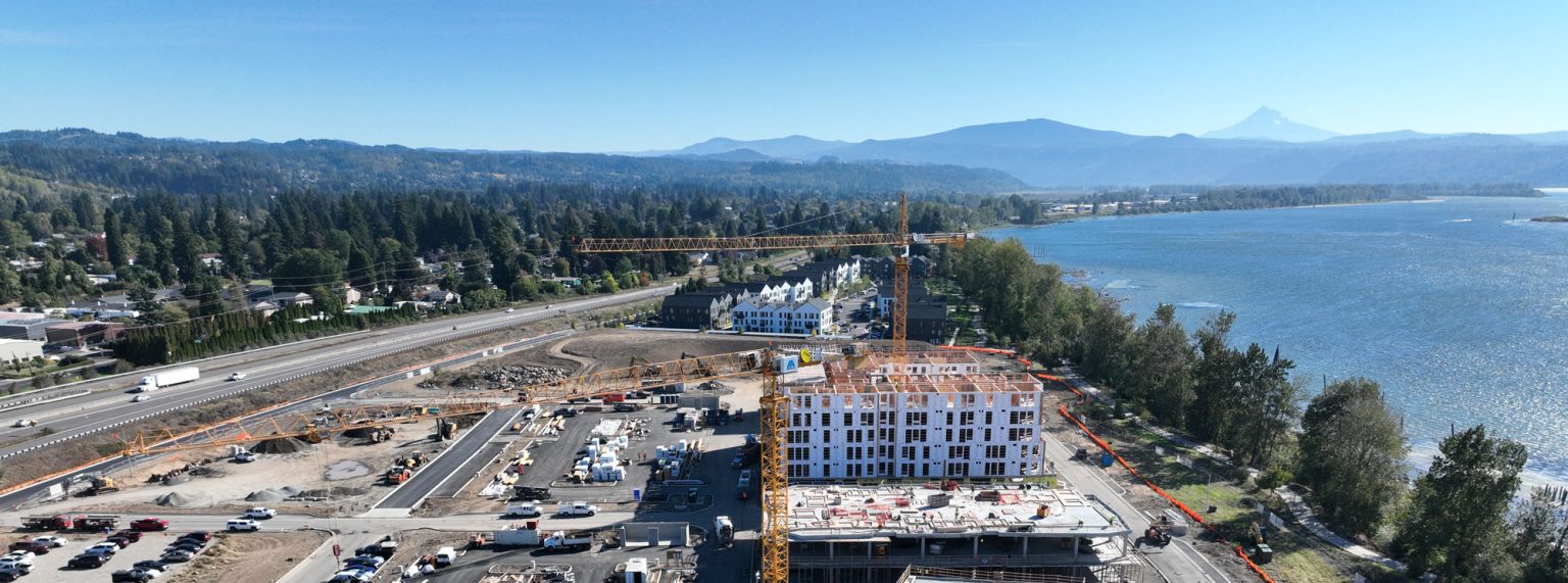 Hyas Point Reaches Top-Out Milestone on the Washougal Waterfront - Hyas ...
